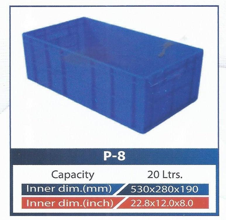 Plastic Crates Heavy Duty Model P8 20 Liter Strong Durable in Pakistan ...