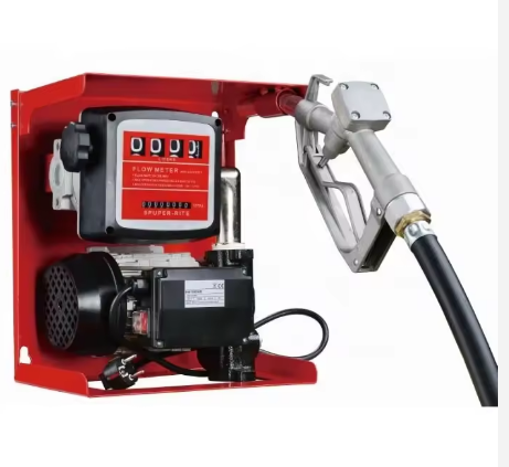 Diesel Pump Set 220 Volt Meter Mechanical Four Digit Diesel Meter in P ...