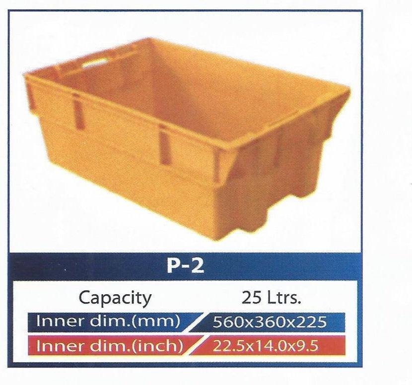Plastic Crates Heavy Duty 25 Liter Model P2 Strong Durable in Pakistan ...
